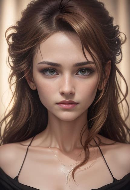 Premium Ai Image Fashion Portrait Of A Beautiful Woman