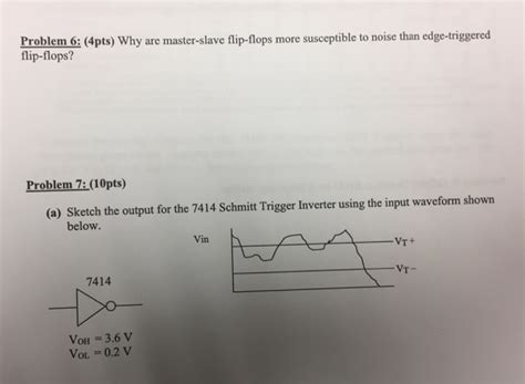 Solved Problem 3 8pts Complete The Timing Diagram Below Chegg