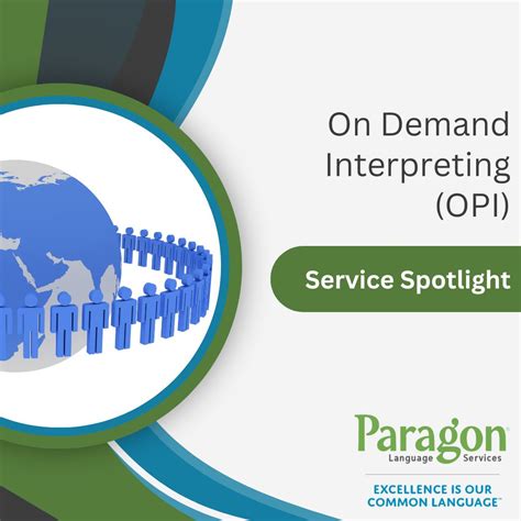With Our Opi Services Clients Have Instant Access To Interpreters In Over 200 Languages