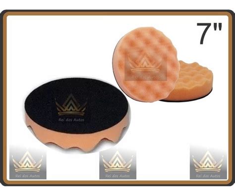 Kit Polimento Boinas De Espumas 7 Polegadas Suporte Reidos Autos