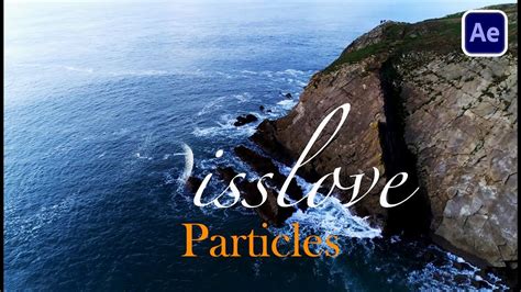 After Effects Tutorial -Text Particle Dissolve | No Plugin | - YouTube