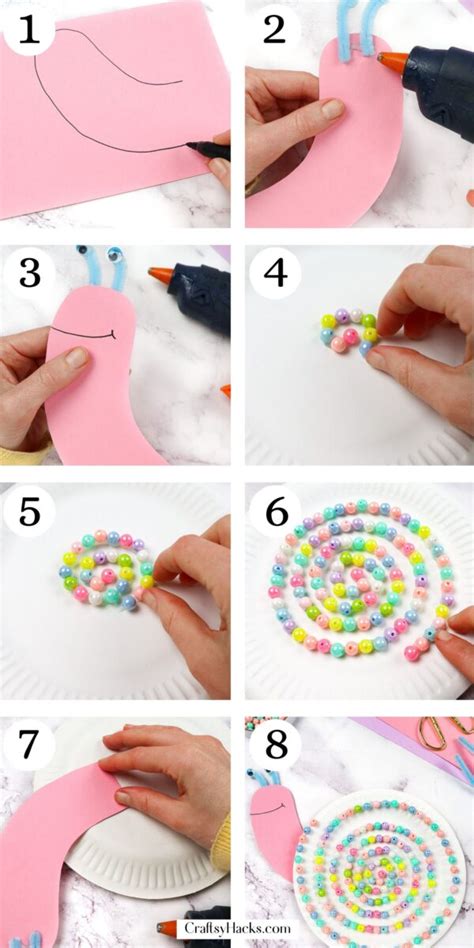 Paper Plate Snails Craftsy Hacks Paper Plate Snails Craftsy Hacks