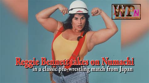 A Classic Piece Of Womens Wrestling Reggie Bennett In All Japan Women