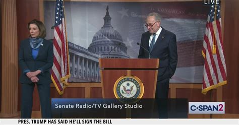 Senator Schumer And Speaker Pelosi News Conference C