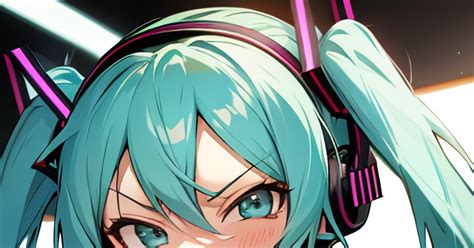 初音ミク Sassy Miku Horny Mikuのイラスト Pixiv