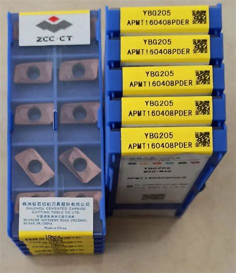 Zcc Ct Apmt Pder Carbide Milling Insert For CNC Machine At Best Price In Raigad