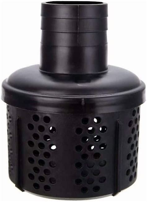 Suction Hose Strainer Filter Suction Hose Sewage Strainer 1pc Black