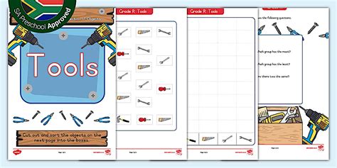 Grade R Data Handling Discuss And Report Tools Twinkl