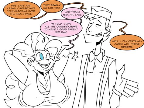 3320494 Suggestive Artistchillguydraws Carrot Cake Pinkie Pie Human G4 Breasts Busty