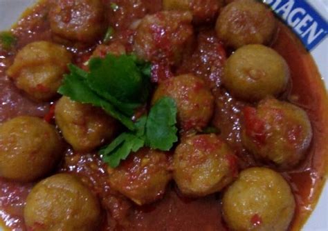 Resep Bakso Tahu Goreng Saus Pedas Oleh Hustinia Suscika Cookpad