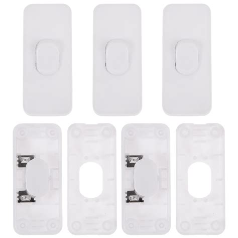 Viveous 5pcs Inline Cord Switch Electrical Light Switch 10a Ac 120 250v
