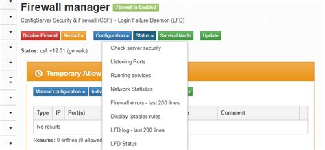 Cwp Firewall Manager Plothost