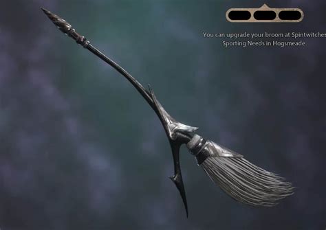 Blk Arrow Broom Hogwarts Legacy Mod