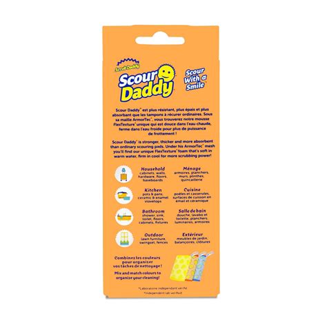 Scrub Daddy Scour Daddy Scratch Free Scouring Sponge Home Hardware