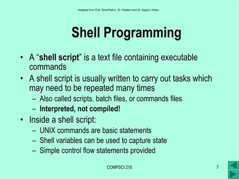 Ppt Shell Programming Powerpoint Presentation Free Download Id4222319