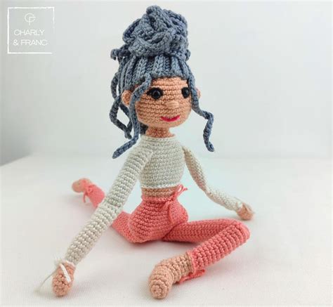 Emmeline Yoga Doll Amigurumi Crochet Pattern Detailed Instructions