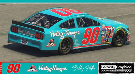 1993 1994 90 Bobby Hillin Heilig Meyers Ford Winston Cup By Scott