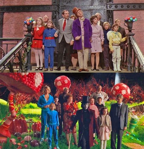 찰리와 초콜릿 공장 1971년 Vs 2005년 유머 움짤 이슈 에펨코리아