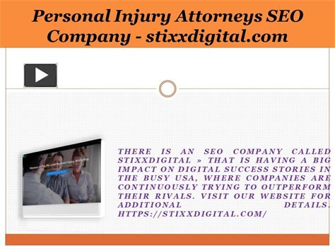 Ppt Personal Injury Attorneys Seo Company 3