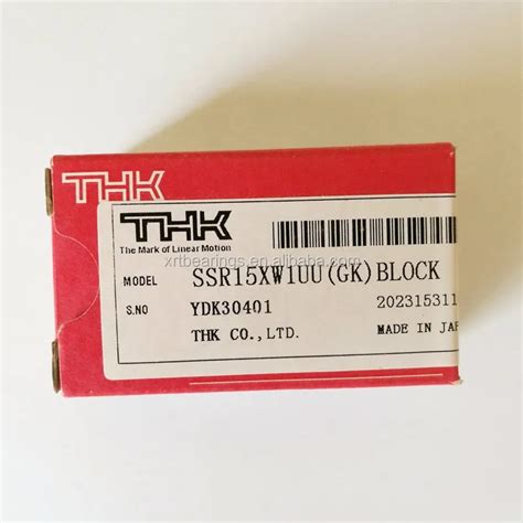 Thk Linear Guide Slide Block Ssr15 Ssr15xw Ssr15xwuu Ssr15xw1uu Buy Thk Linear Guide