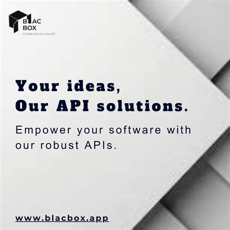 Blac Box On Linkedin Blacbox Api Apis Apiintegration Fintech