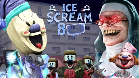 Ice Scream 8 Final Chapter Full Gameplay YouTube