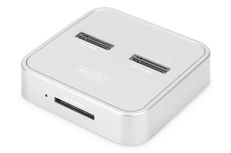 Digitus Docking Station Ssd M 2 Nvme M 2 Sata Con Lettore Schede Sd Express Usb C Esseshop