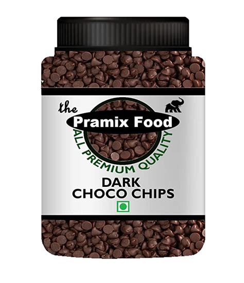 Pramix Food Dark Chocolate Chips Choco Chipps 1 Kg