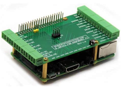 eight hv digital inputs 8 layer stackable hat for raspberry pi