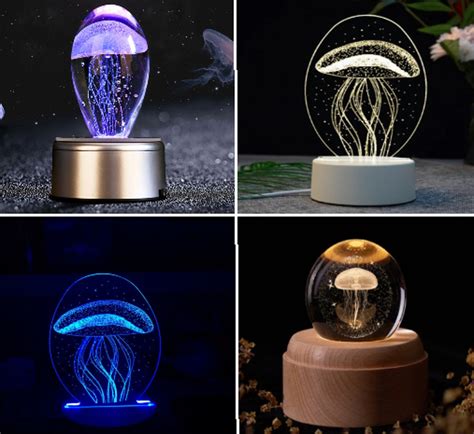 호유즈 회전오르골 자취 원룸 남자 여자 아이 아기 방꾸미기 해파리무드등 스탠드 인테리어조명 위시버킷