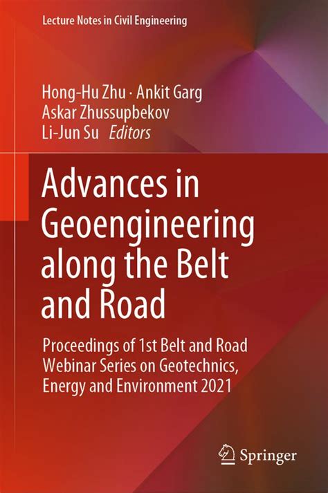 Lecture Notes In Civil Engineering Advances In Geoengineering Along