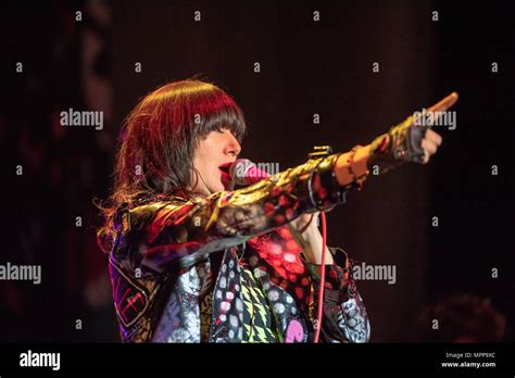 Singer Karen Lee Orzolek Better Known By Her Stage Name Karen O