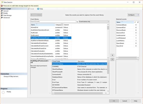 Sql Server How To Add An Extended Events Tracking Session To Ssas