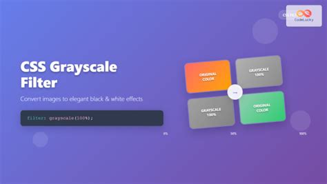 css grayscale filter master black and white image effects with