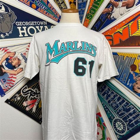Vintage Vintage 90s Florida Marlins Liván Hernandez Mlb Tee Grailed