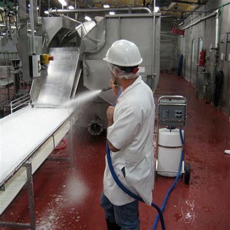 production line cleaning and sanitation types weever