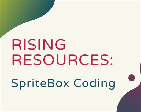 Learn Coding With Spritebox