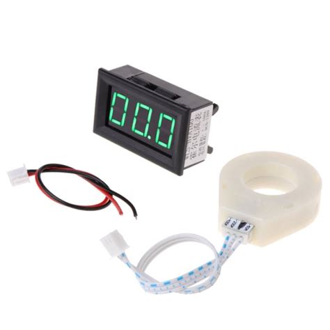 Mini Digital Voltmeter Ammeter With Hall Effect Sensor Amp Volt Current Meter Measuirng Positive
