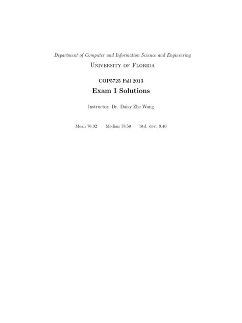 exam 1 sol pdf hard disk drive relational model