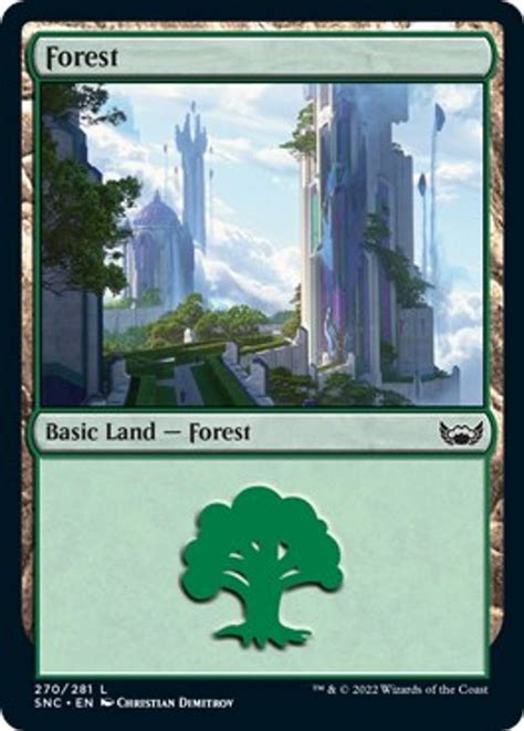 Forest 270 Streets Of New Capenna Magic The Gathering