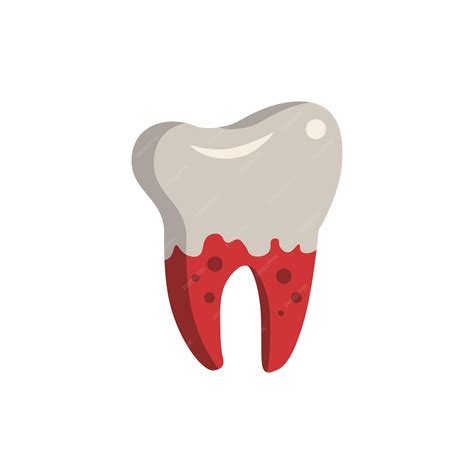 Premium Vector Bleeding Gums Icon Simple Element From Dentistry