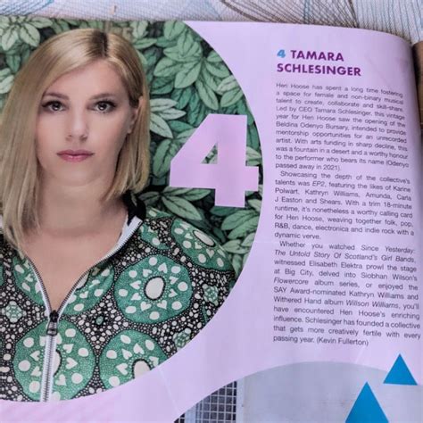 Congratulations To My Fabulous Sister Tamara Schlesinger Who Not Only Made It Into The Lists