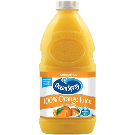 Ocean Spray Orange Juice Box Nutrition Facts Home Alqu