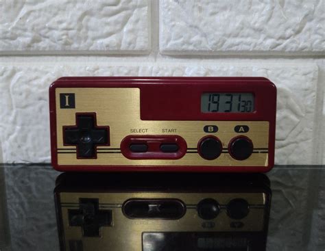 Rare Nintendo Famicom Digital Clockwatchalarm Video Gaming Gaming