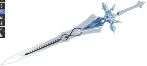 Eula Skill Sword 3d Model Divided For 3d Printing 3d Model 3d