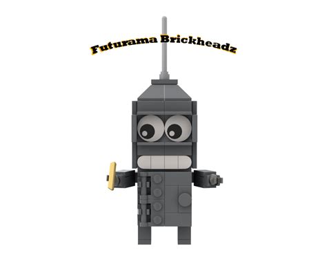 Lego Moc Brickheadz Bender By Bobby03 Rebrickable Build With Lego