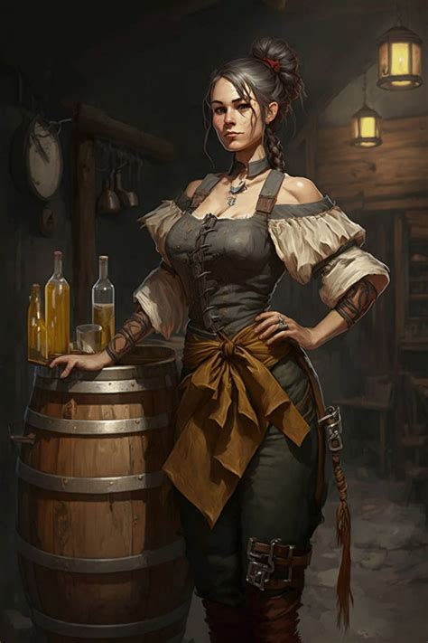Barmaid 3 By Thesmilingogre On Deviantart