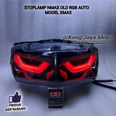 Jual Stoplamp Nmax Old 2015 2019 RGB Lampu Belakang Nmax Old Cr7 RGB