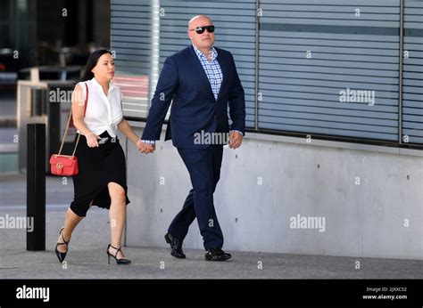 Ivan Tesic Right Is Seen Arriving At The Brisbane Supreme Court In Brisbane Wednesday
