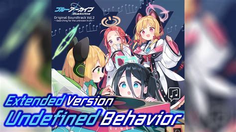 blue archive undefined behavior hod battle theme extended youtube